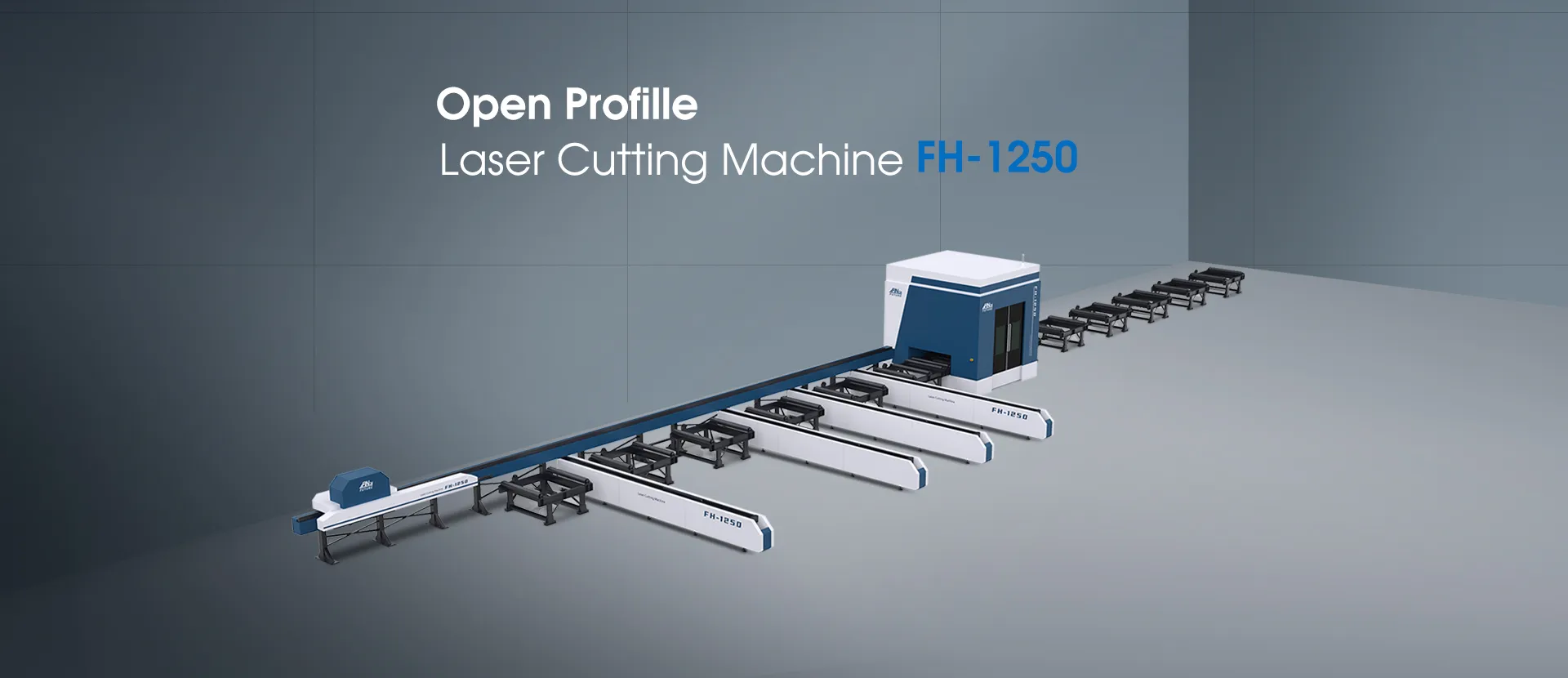 H Beam Laser Cutting Line FH-1250 | High-Precision Structural Steel ...