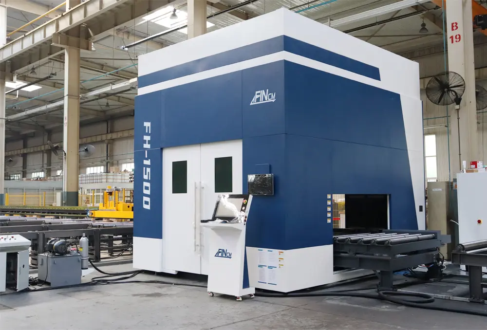 H Beam Laser Cutting Line FH-1250 | High-Precision Structural Steel ...