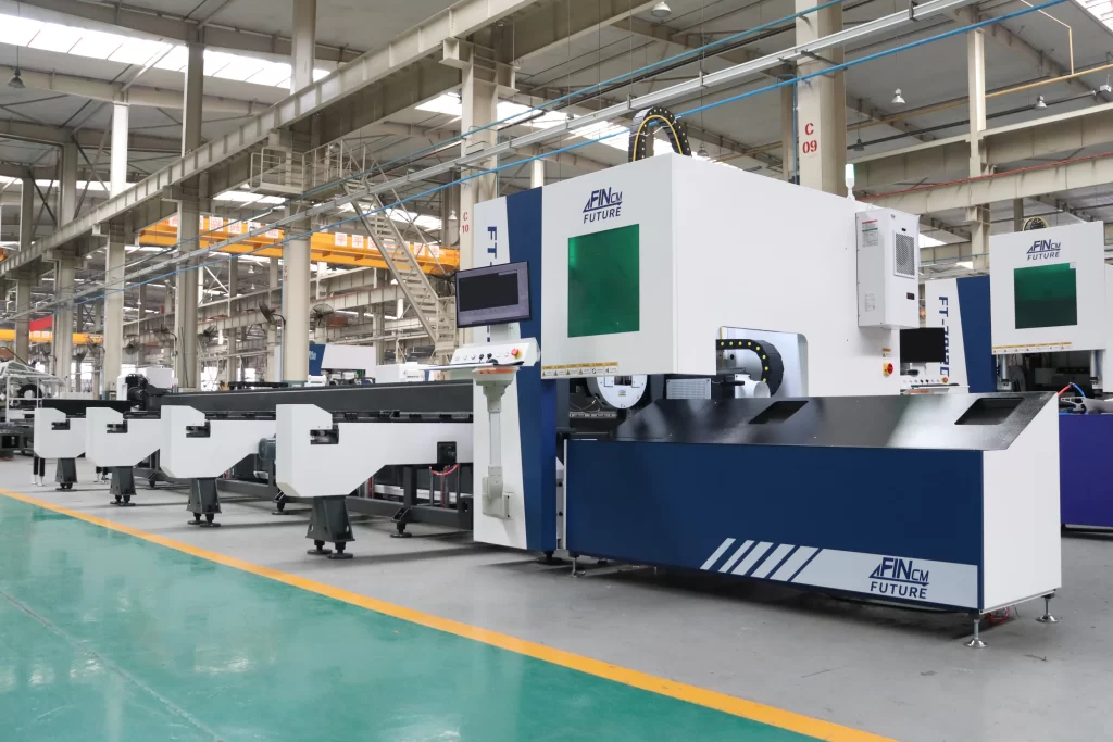 Small Diameter Metal Tube Cutter Laser Machine FT-6012DS