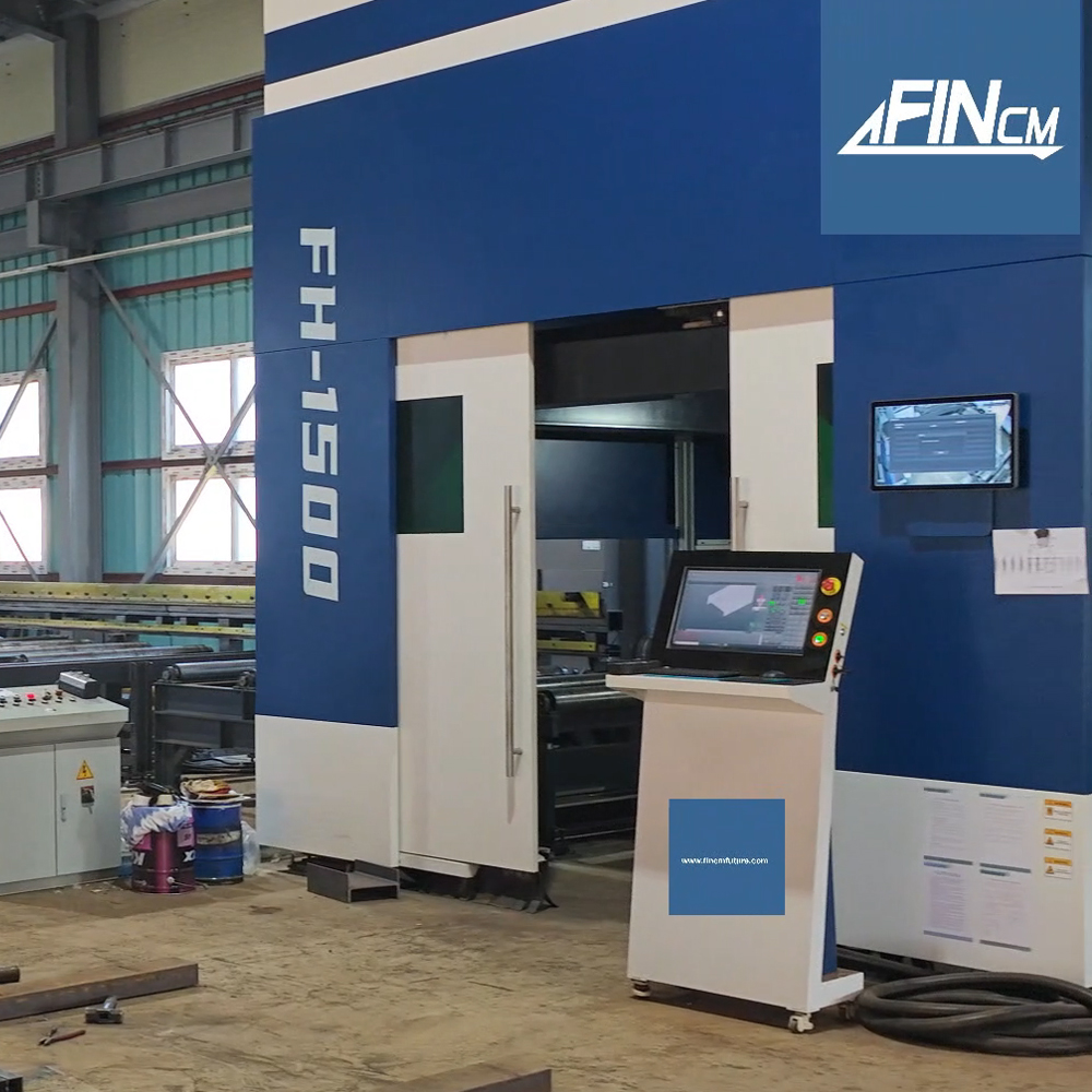 FINCM Laser Cutting Machine After-Sales Service – FH-1500 H-Beam ...